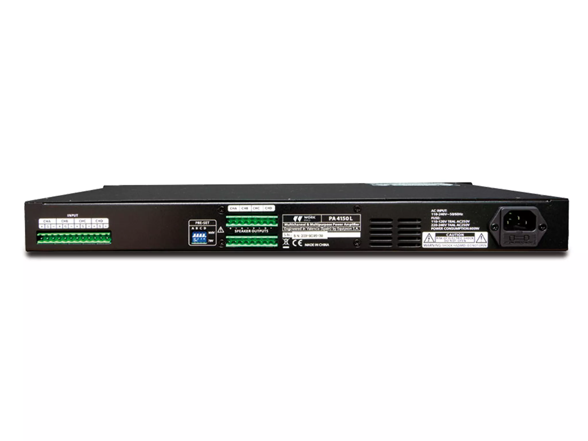 PA 4500 L · Equipson