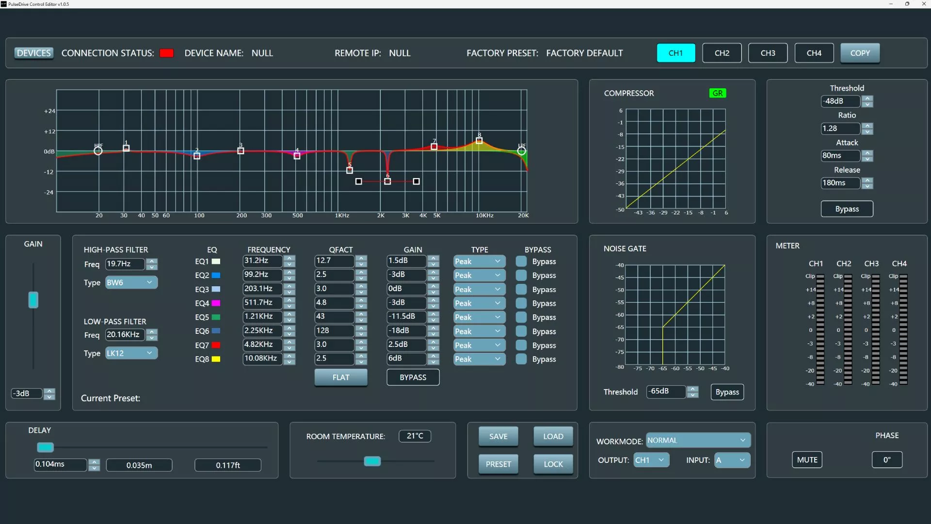 PULSE DRIVE 1002 · Equipson